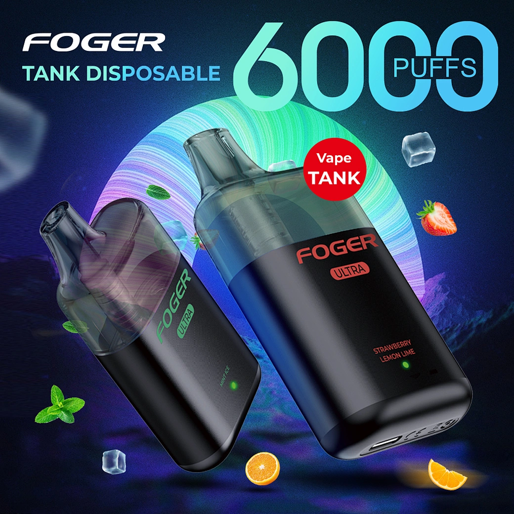 Foger Ultra 6000 Puff Disposable Vape - Long-Lasting, Flavorful Vaping